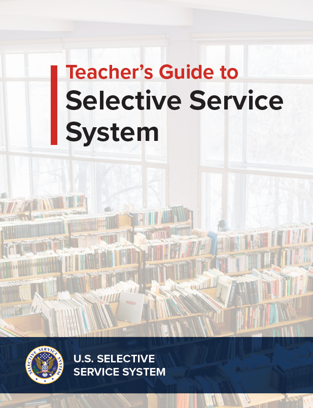 Educators : Selective Service System